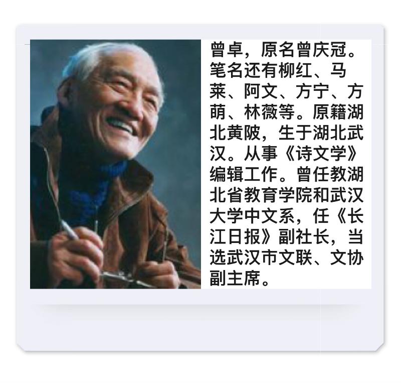 【梅园之音】听林枫朗诵《有赠》作者：曾卓天津头条
